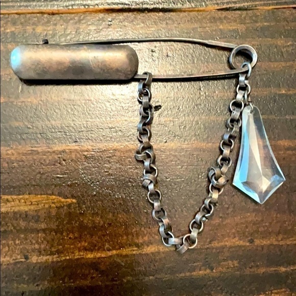 Kate Hines | Jewelry | Vintage Kate Hines Unstamped Pin With Acrylic ...